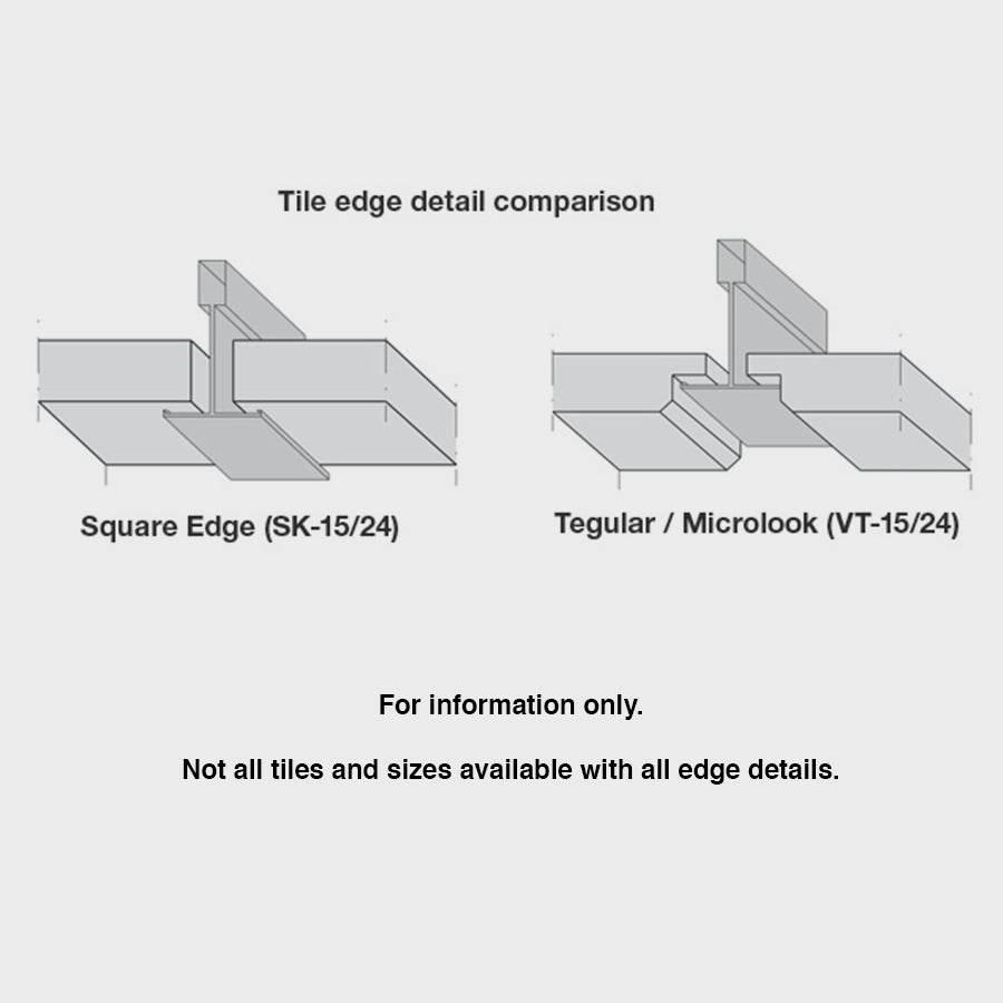 Budget 'Fine Fissure' Ceiling Tile (Box) – Spectra Interior Supplies Ltd.